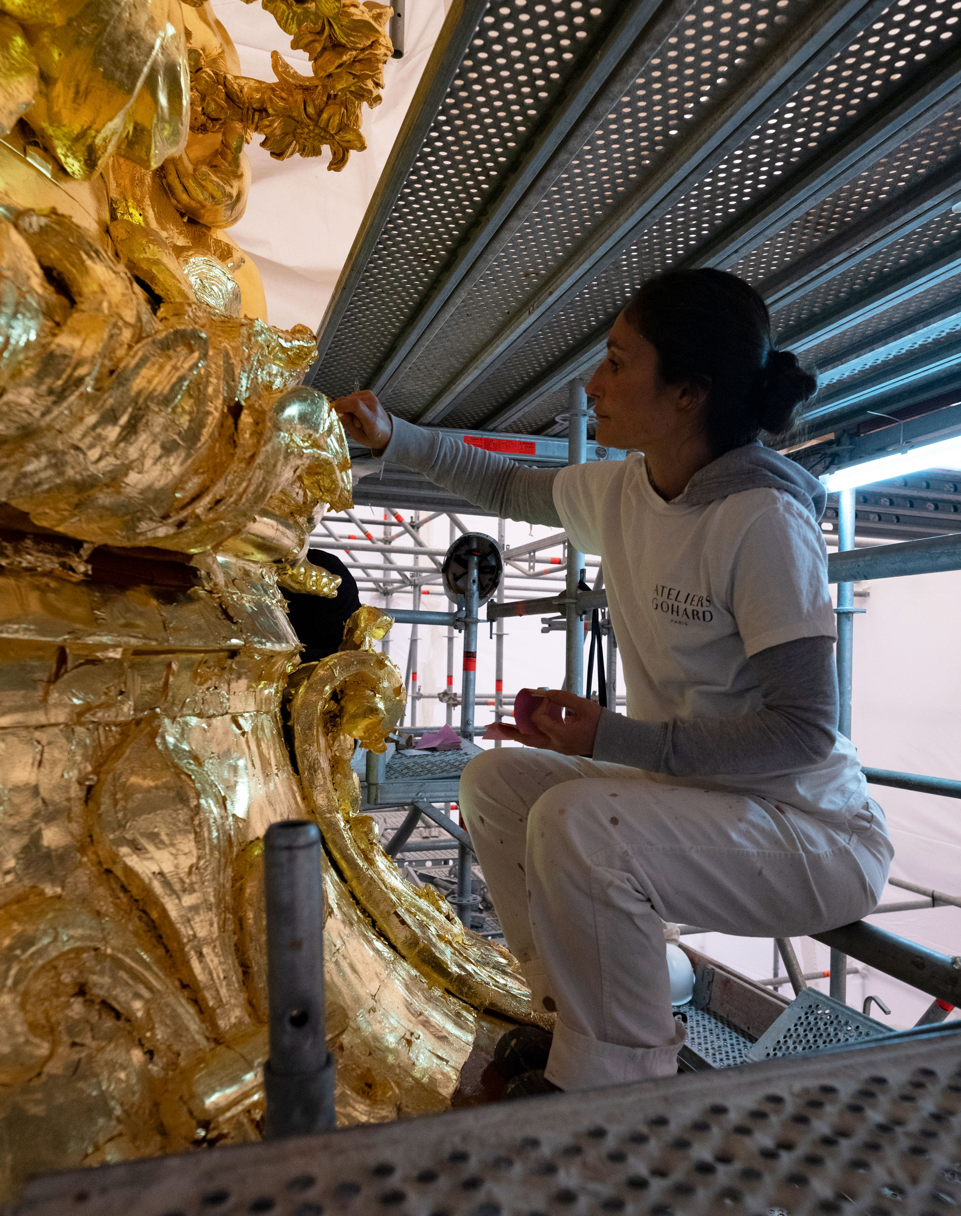 Gilding of ornaments | Palace of Versailles