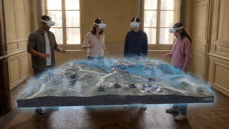 Virtual reality – Light of Liberty | Château de Versailles